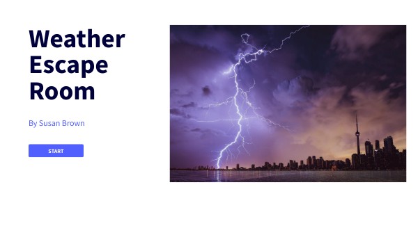 weather ESCAPE ROOM | Genially