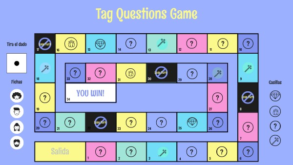 TAG QUESTIONS GAME | Genially