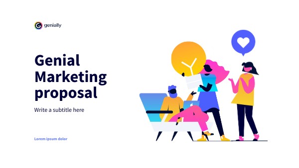 GENIAL MARKETING PROPOSAL | Genially