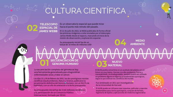 trabajo cultura cientifica