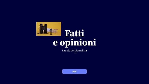 Fatti e opinioni