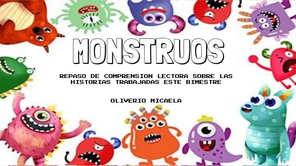 MONSTRUOS | Genially
