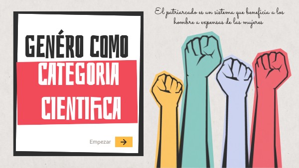 GENERO COMO CATEGORIA CIENTIFICA