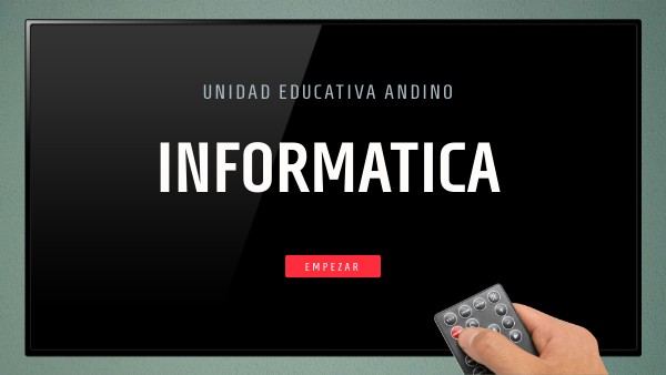 PRESENTACIÓN INFORMATICA