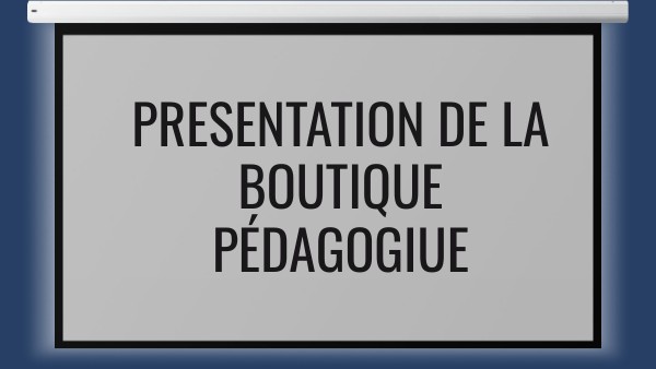 Copie - PROJECTION PRESENTATION