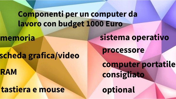 computer 1000 euro budget
