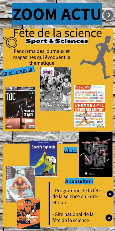 Zoom Actu 1 - La fête de la science