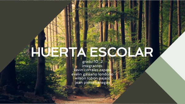 proyecto huerta | Genially