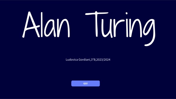 Alan Turing | Genially