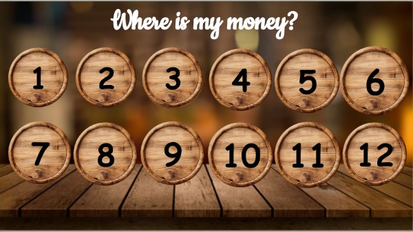 "Where is my money?" game