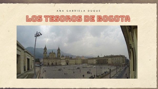 Tesoros de Bogotá Versión Español | Genially