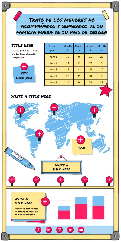 VERTICAL INFO MAGNETIC BOARD | Genially
