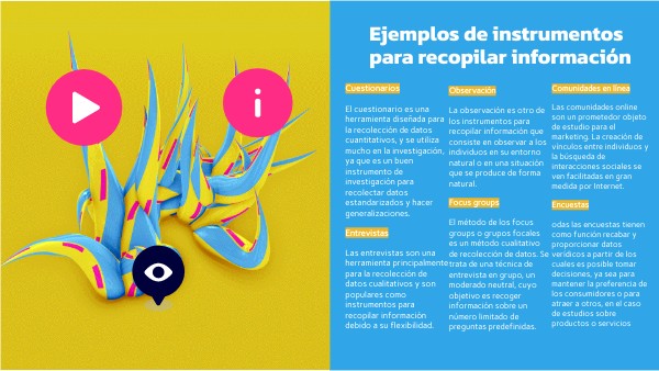 Instrumentos de recolección de datos | Genially