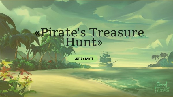 Квест «Pirate's Treasure Hunt» 4 кл Unit 1 | Genially