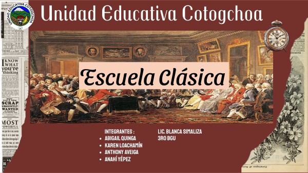 Escuela clásica | Genially