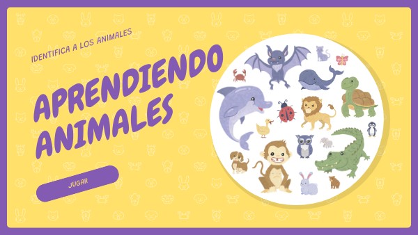 APRENDIENDO ANIMALES | Genially