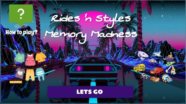 Rides 'n Styles Memory Madness | Genially
