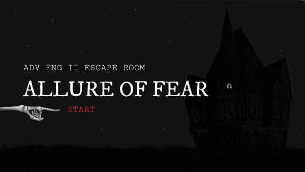 Adv Eng II ESCAPE ROOM