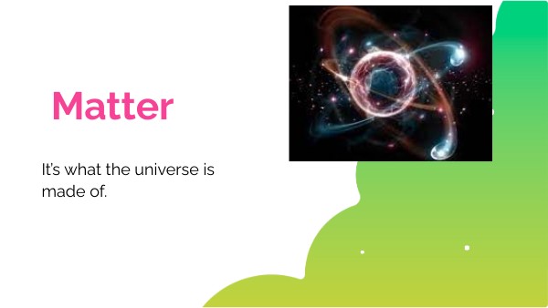 General Matter, states of matter