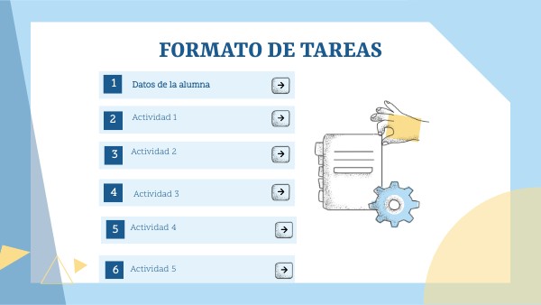 FORMATO DE TAREAS | Genially