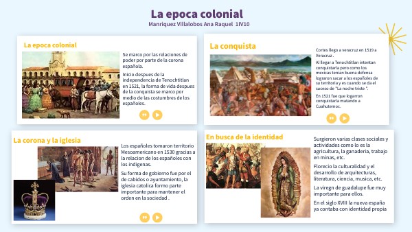 La Época Colonial | Genially