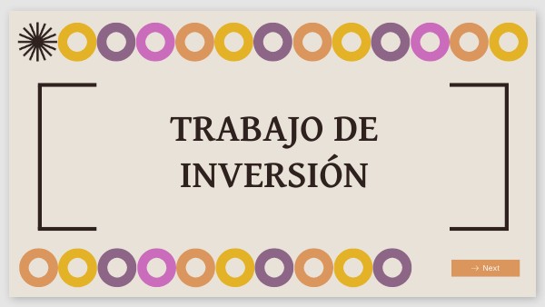 TRABAJO INVERSIÓN | Genially
