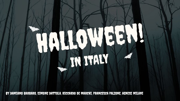 Halloween in Italy
