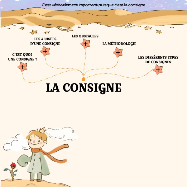 La consigne en formation