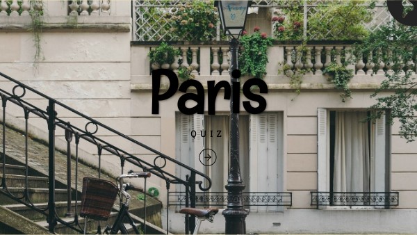 PARIS QUIZ | Genially