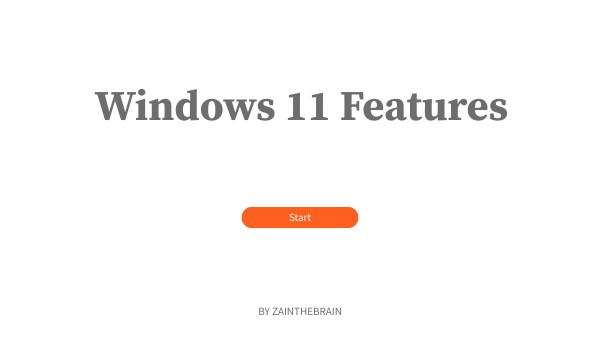 Windows 11 Features | Genially