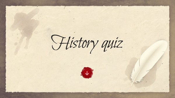 History quiz