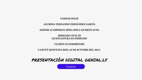 Presentación digital con Genially o