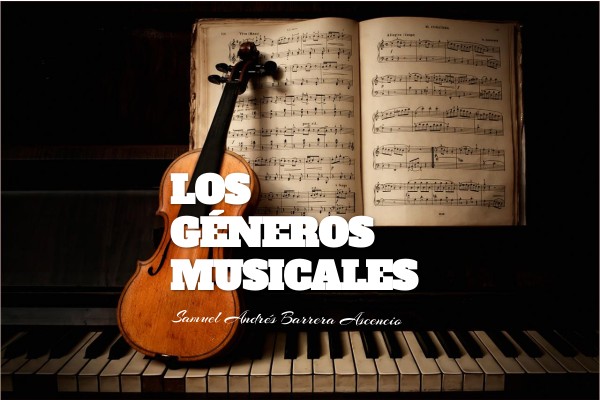 Los géneros musicales | Genially