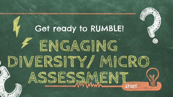 Engaging Diversity and Difference/ Micro Assessment