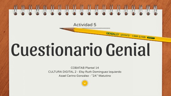 Cuestionario Genial 2A-MAT | Genially