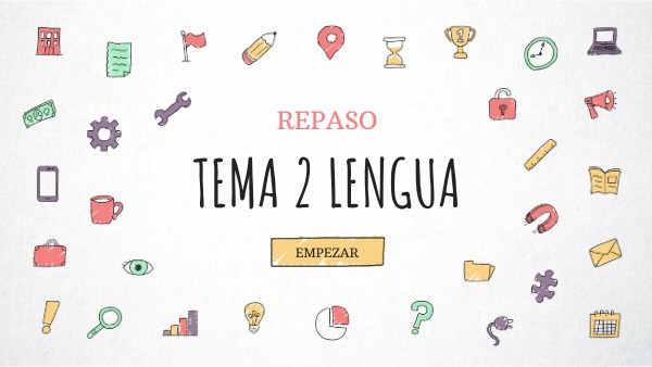 Repaso Tema 2 Lengua