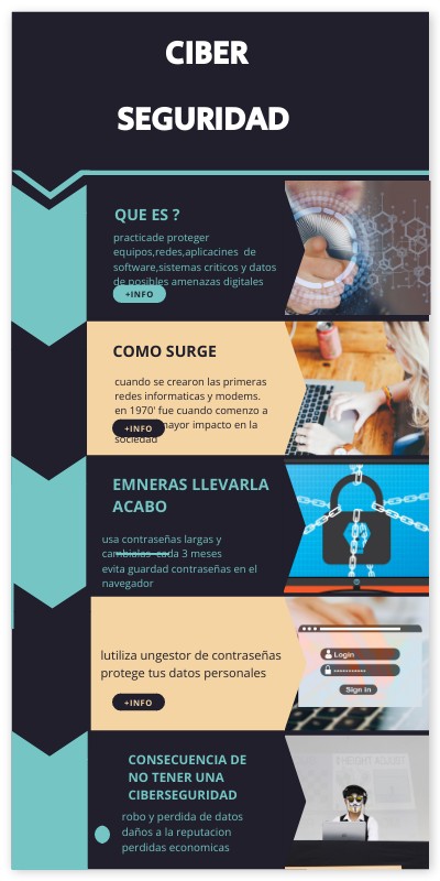 infografia ciberseguridad | Genially