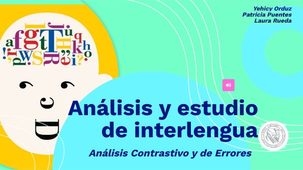 ANALISIS Y ESTUDIO INTERLENGUA