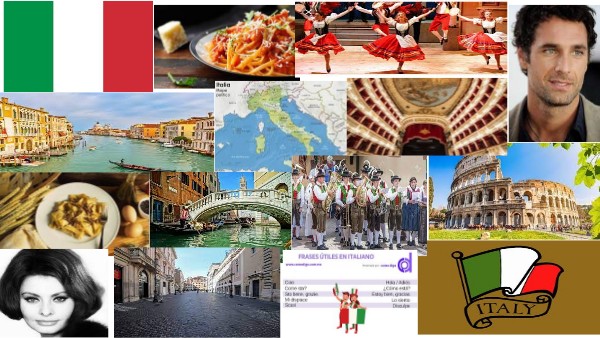 italy collage