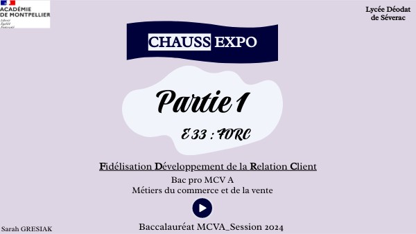 E33 Situation 1 CHAUSSEXPO | Genially