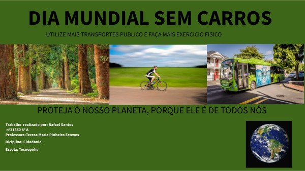 Dia Mundial Sem carros | Genially