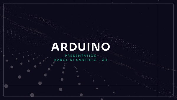 ARDUINO | Genially