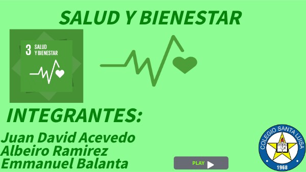 ODS #3 Salud Y Bienestar