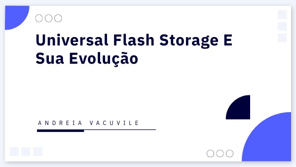 Universal Flash Storage