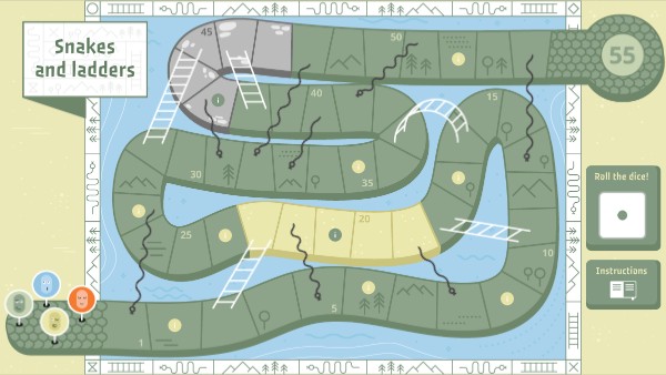 Snakes and Ladders - Figurative Language