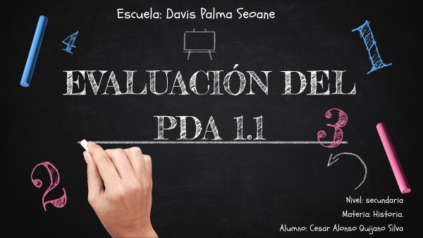 EVALUACIÓN DEL PDA 1.1 CESAR ALONSO QUIJANO