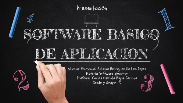 PRESENTACIÓN Emmanuel software basico