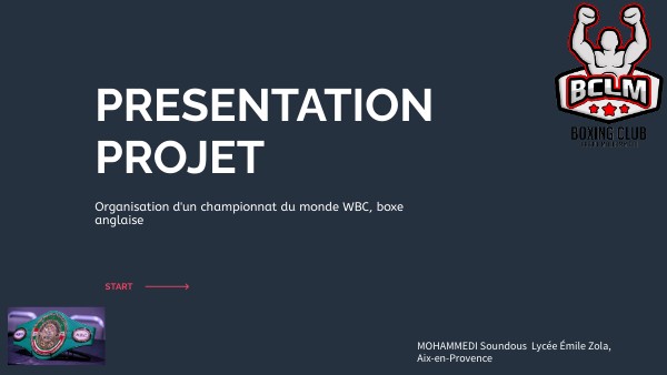 DIAPO PROJET 2 | Genially