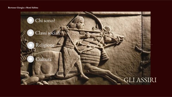 GLI ASSIRI - arte