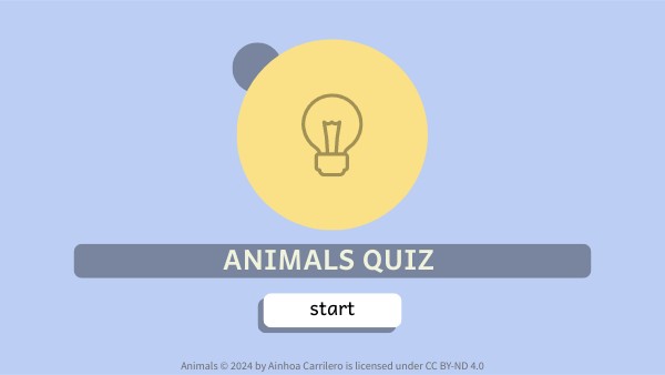 Animals QUIZ | Genially